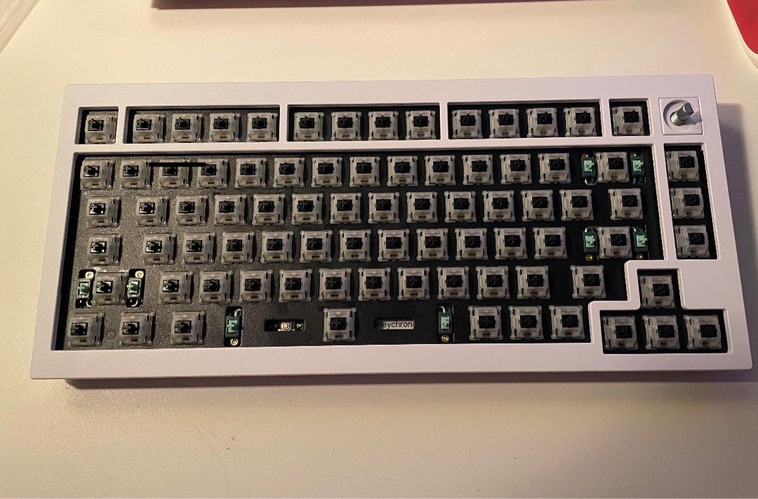 Keycrone Q1 V2 (knob) custom mechanical keyboard, Computers & Tech, Parts & Accessories ...