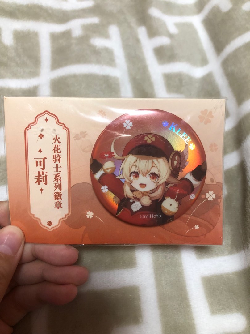 Klee Official Genshin Impact Pin, Hobbies & Toys, Toys & Games on Carousell