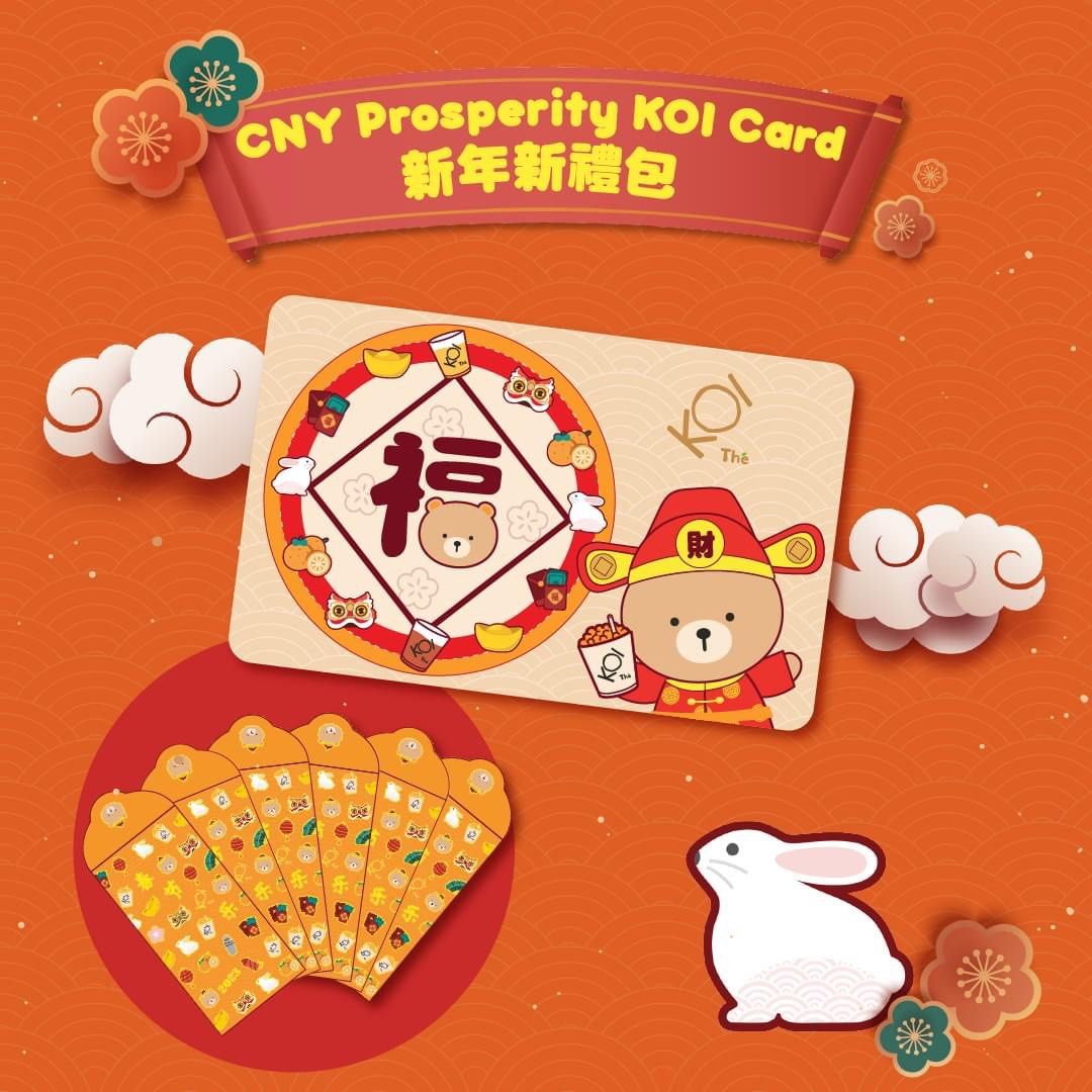KOI CNY 2023 membership card, Tickets & Vouchers, Vouchers on Carousell