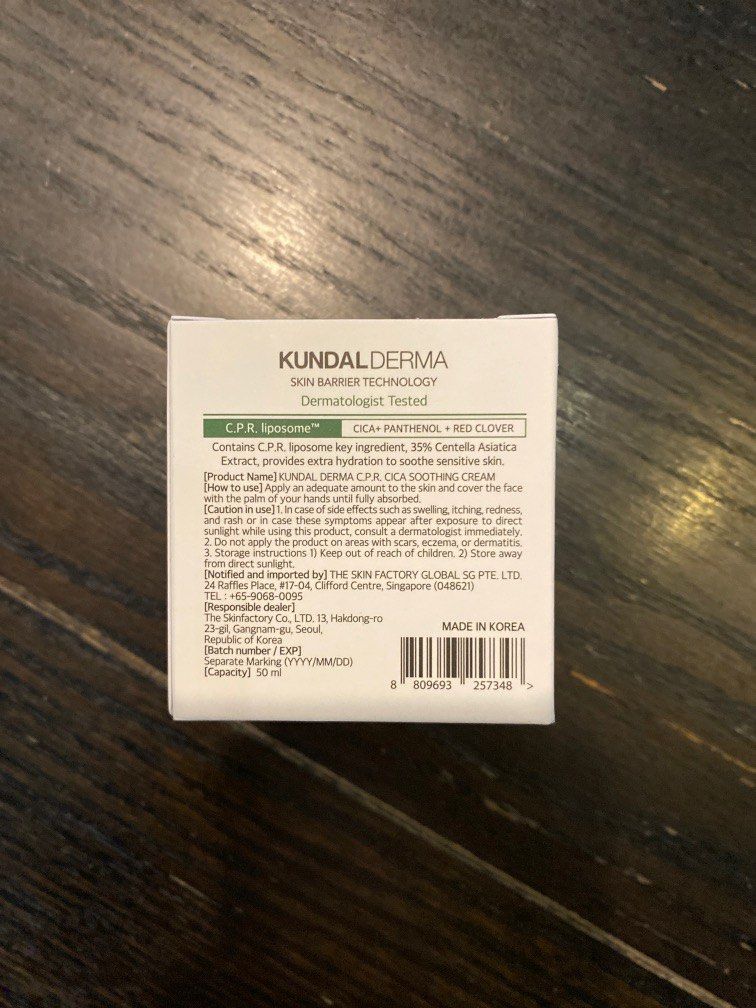 Kundal Derma Soothing Cream, Beauty & Personal Care, Bath & Body, Body ...