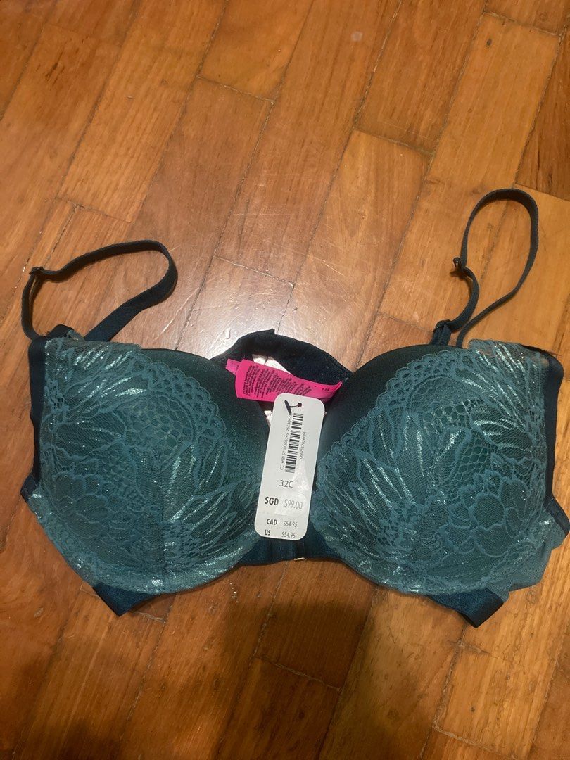 BNWT La Senza Beyond Sexy 32C bra in Emerald, Women's Fashion, New ...
