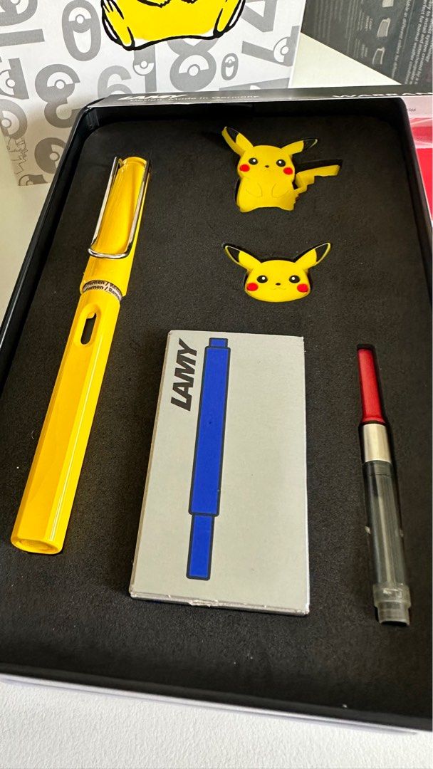 LAMY Pokémon Fountain Pen, Hobbies & Toys, Stationery & Craft ...