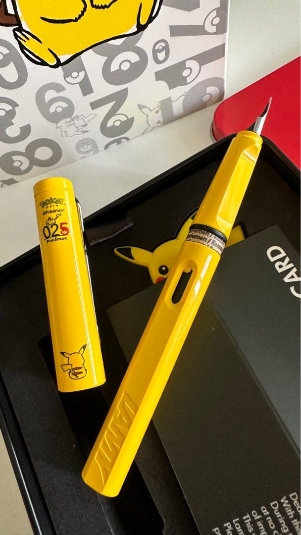 LAMY Pokémon Fountain Pen, Hobbies & Toys, Stationery & Craft ...