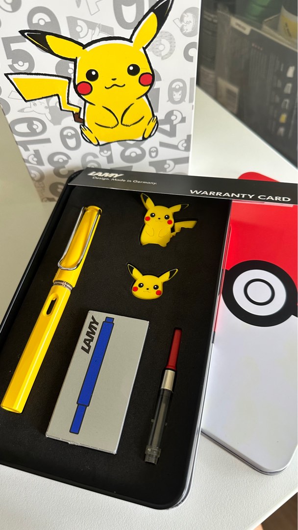 LAMY Pokémon Fountain Pen, Hobbies & Toys, Stationery & Craft ...
