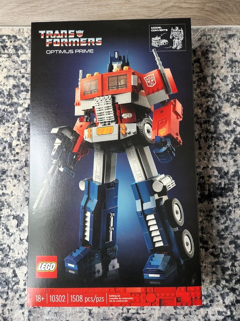 Lego Icons 10302 Optimus Prime Building Kit 1 508 Pieces Hobbies