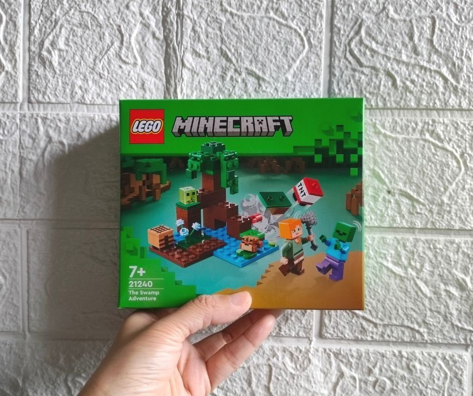 LEGO Minecraft 21240 The Swamp Adventure, Hobbies & Toys, Toys & Games ...
