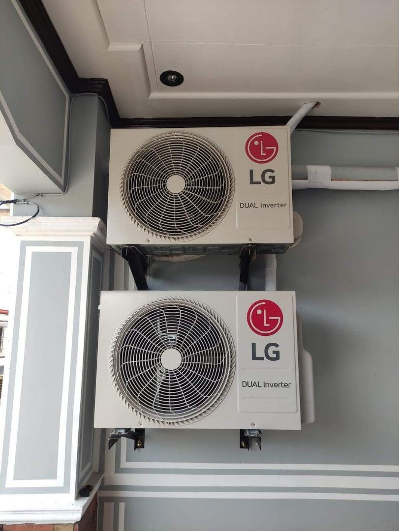 LG DUAL INVERTER SPLIT TYPE AIRCON BRAND NEW SEALED WITH FREE ...