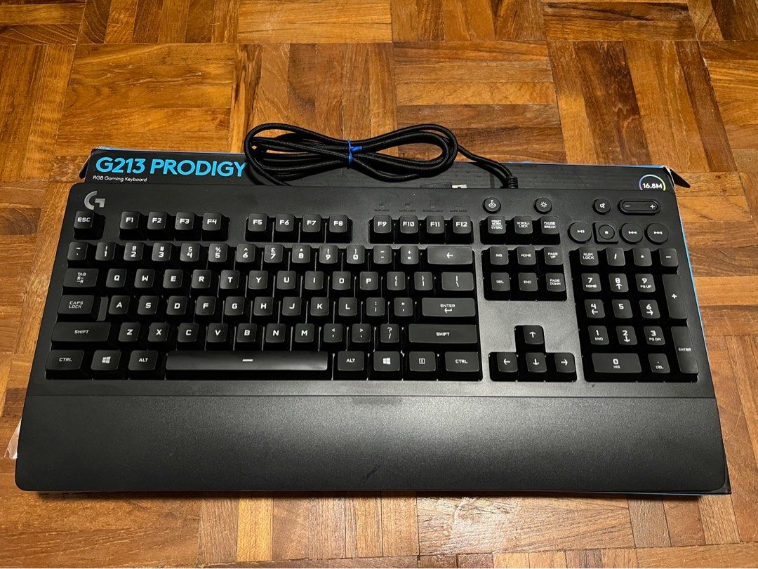 Logitech G213 Keyboard Computers Tech Parts Accessories Computer Keyboard On Carousell