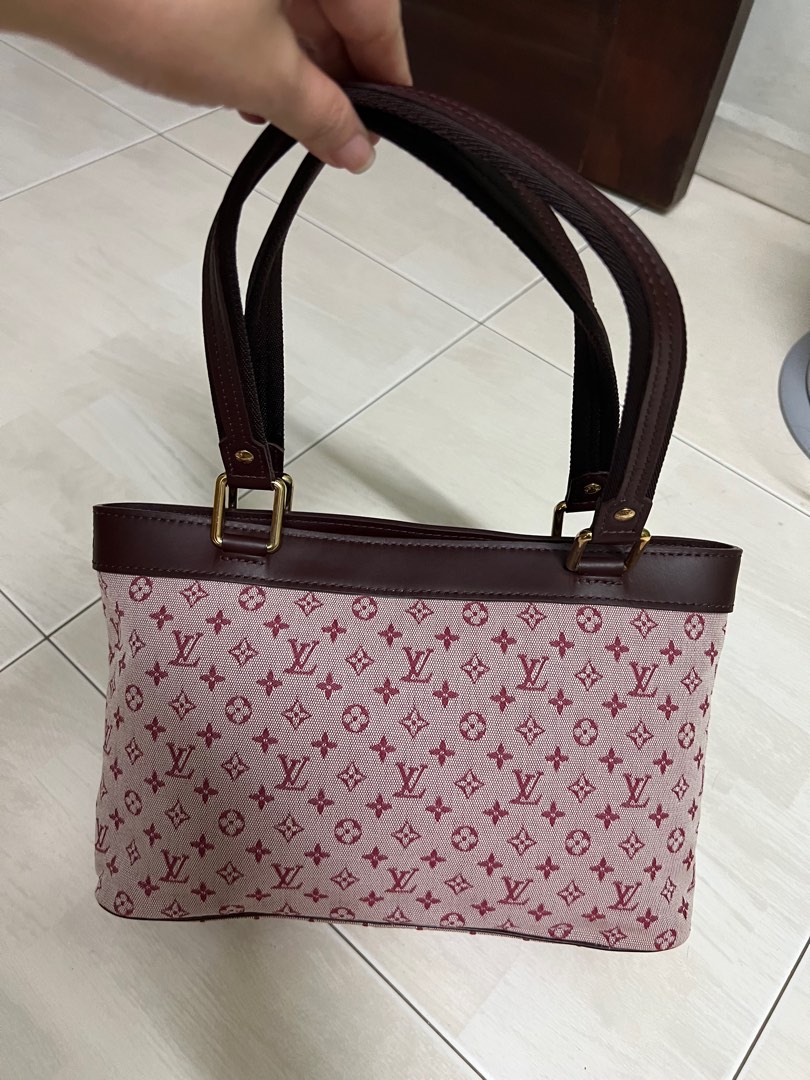 Louis Vuitton LV Mini Lin Lucille, Luxury, Bags & Wallets on Carousell