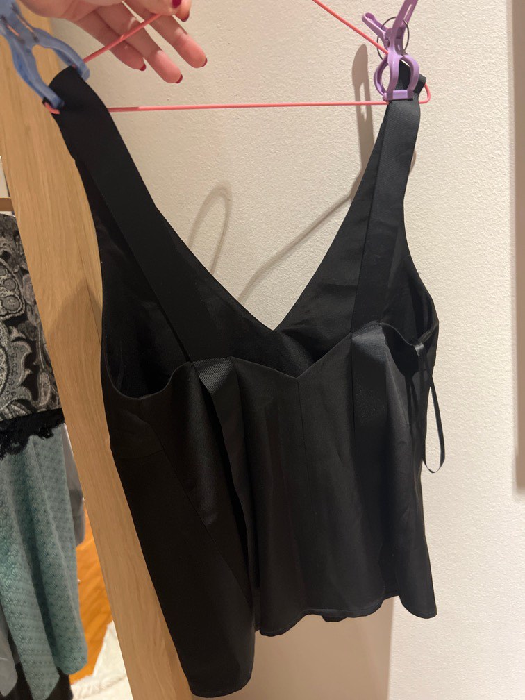 Lovebonito Sash Top, Women's Fashion, Tops, Sleeveless on Carousell