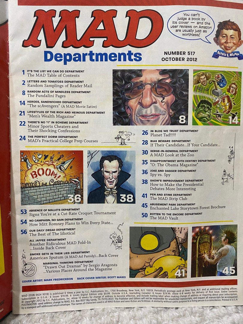 Mad Magazine #517, Hobbies & Toys, Books & Magazines, Magazines on ...