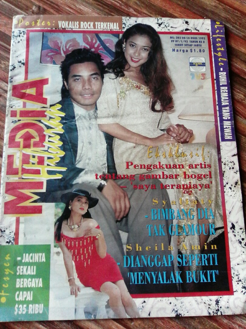 MAJALAH MEDIA HIBURAN 1992, Hobbies & Toys, Books & Magazines, Magazines on Carousell
