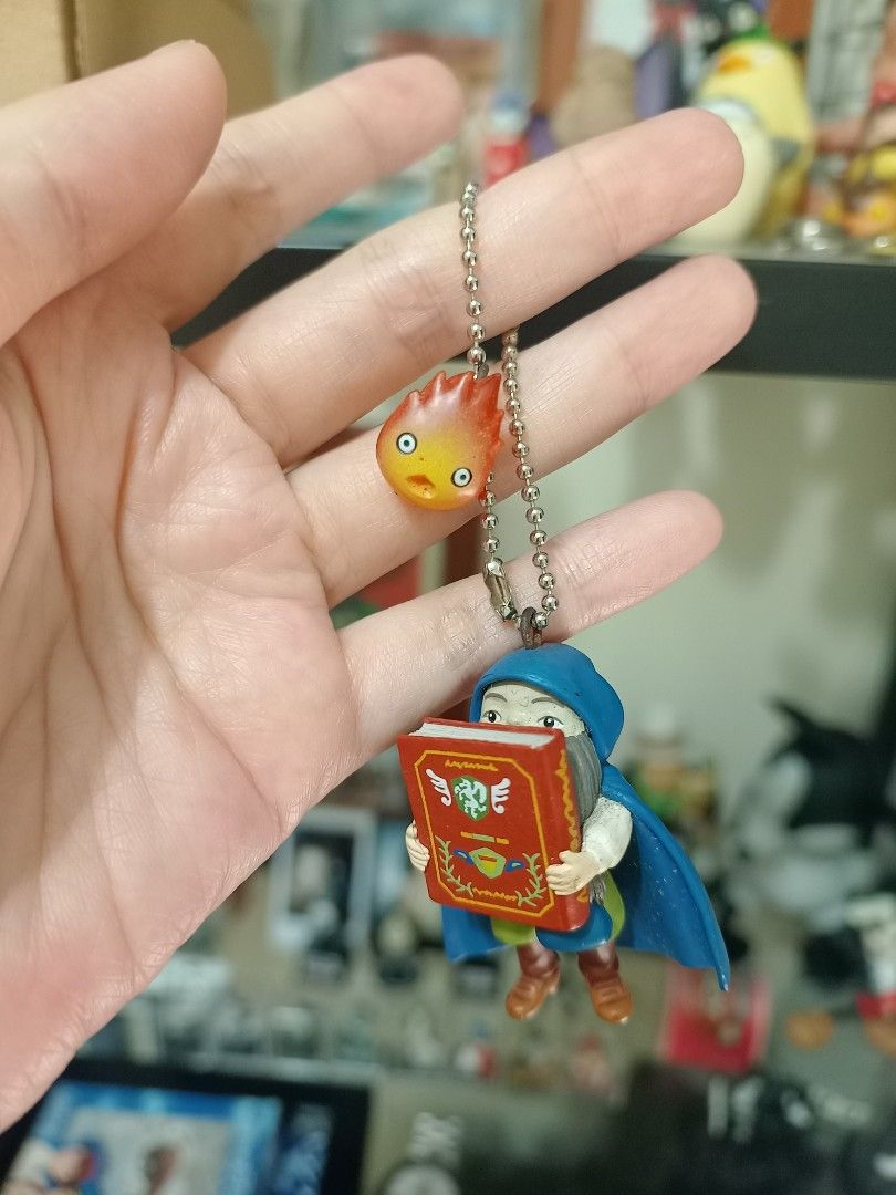 Markl of Howls moving Castle keychain, Hobbies & Toys, Toys & Games on ...