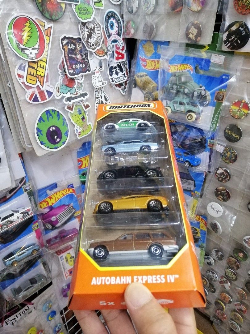 MATCHBOX CAR COLLECTION 5-PACK 2023 AUTOBAHN EXPRESS IV 5 - | VW BEETLE ...