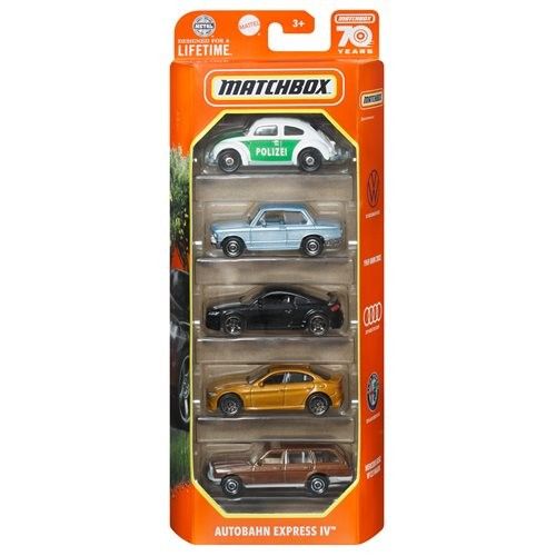 MATCHBOX CAR COLLECTION 5-PACK 2023 AUTOBAHN EXPRESS IV 5 - | VW BEETLE ...