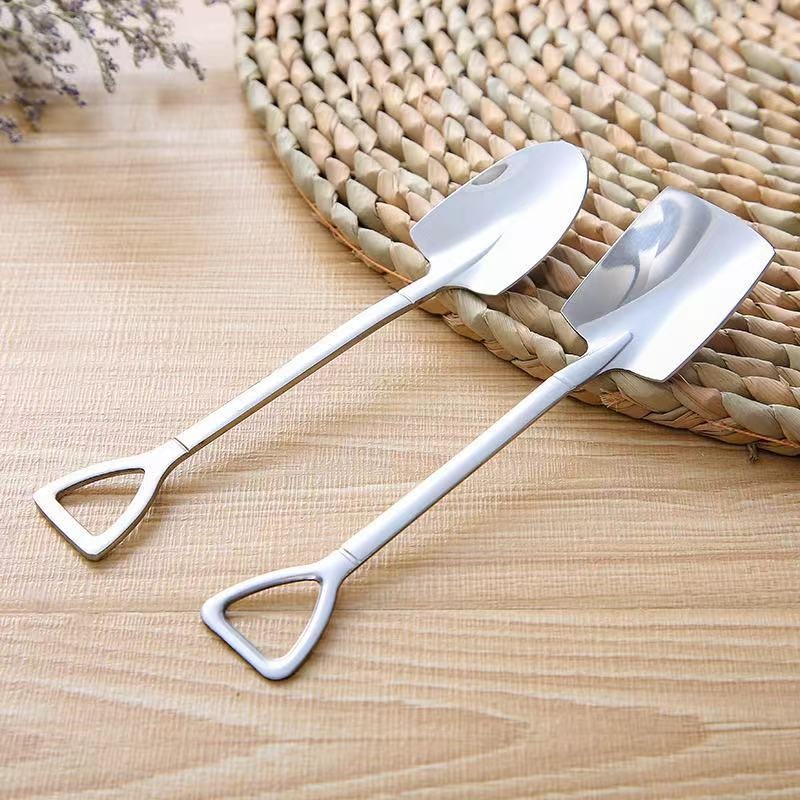 Metallic Shovel / Spade / Construction / Gardening Themed Spoons ...