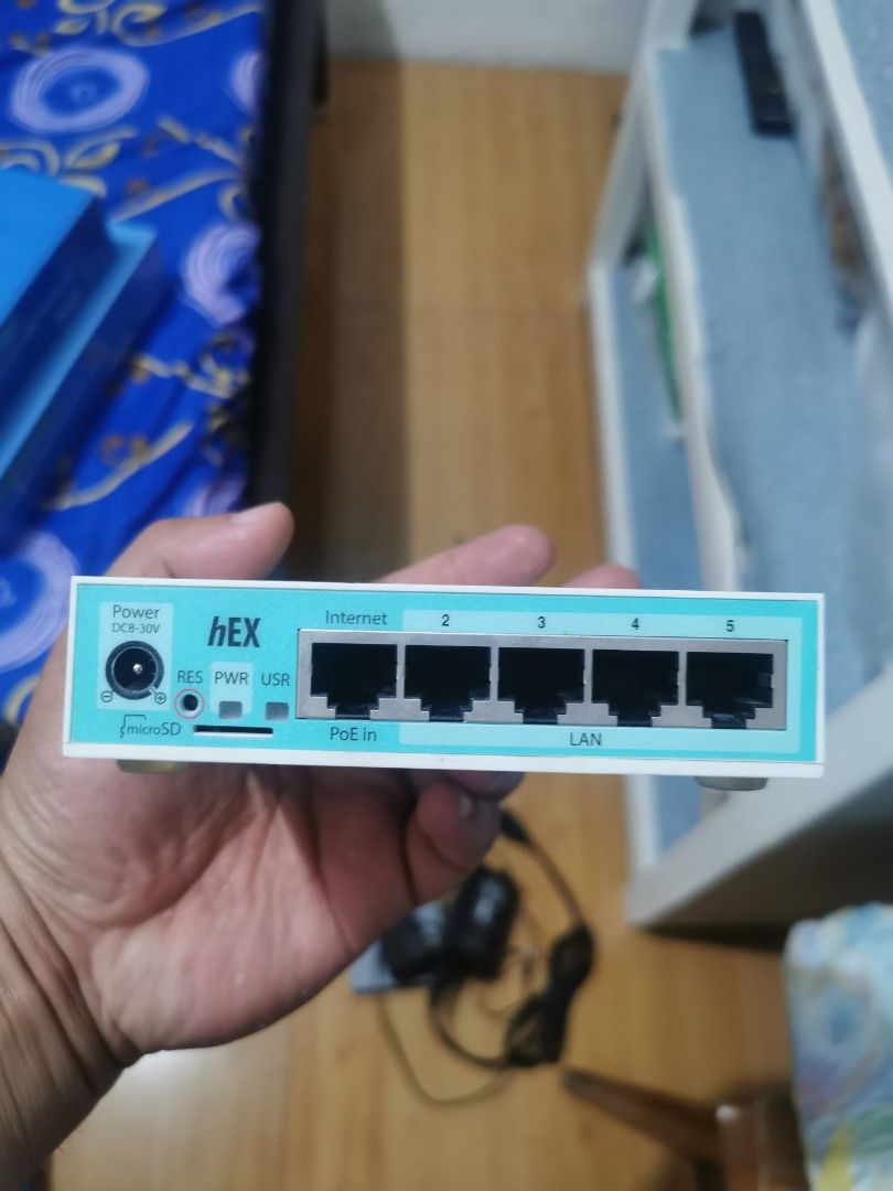 Mikrotik Hex RB750Gr3, Computers & Tech, Parts & Accessories, Networking on Carousell