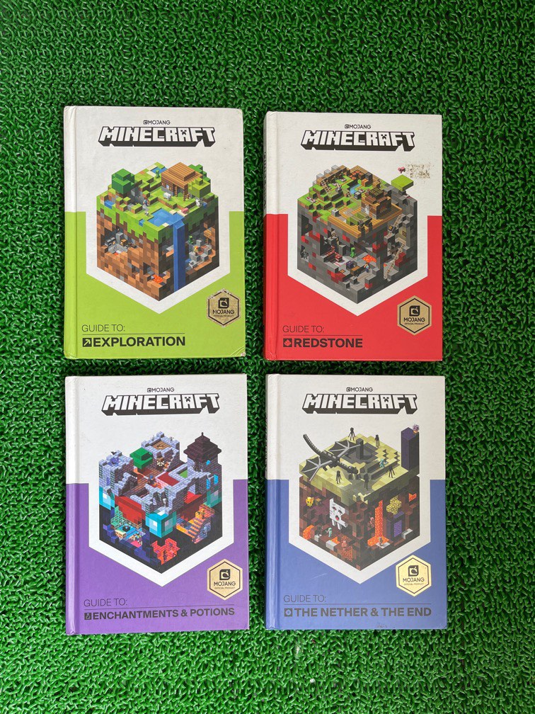 Minecraft hardcover book, Hobbies & Toys, Books & Magazines, Comics ...