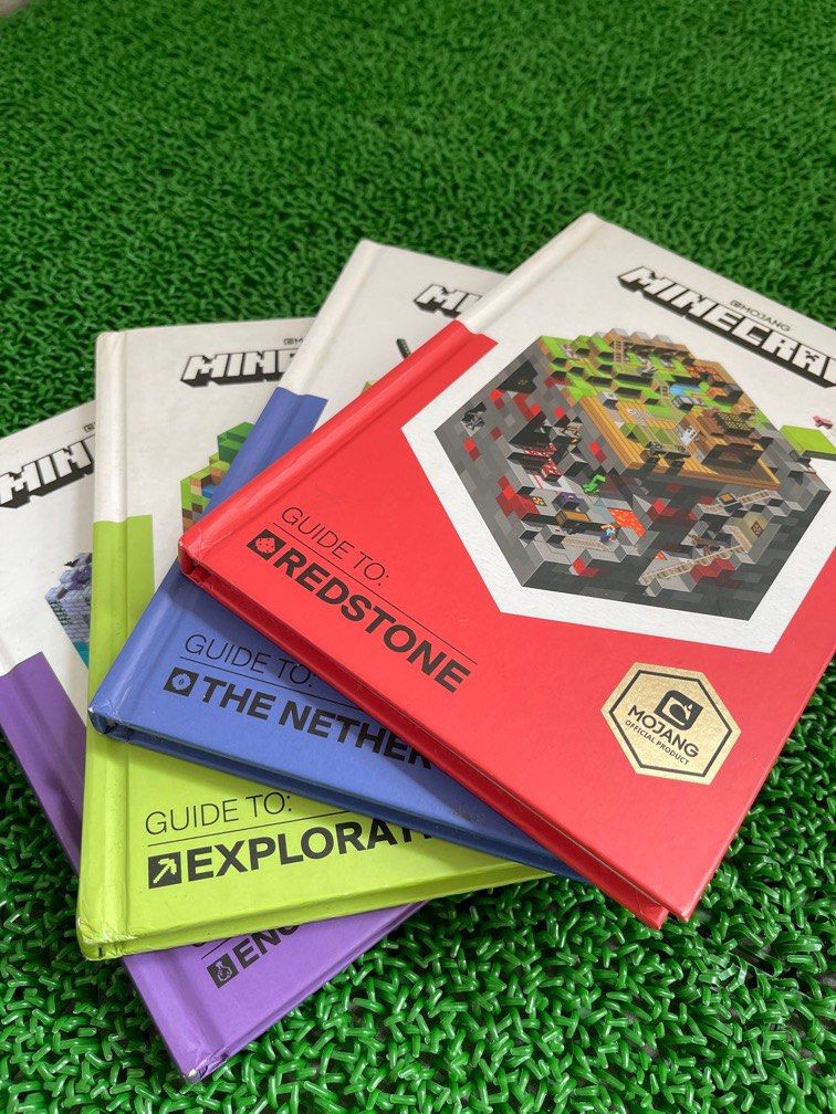 Minecraft hardcover book, Hobbies & Toys, Books & Magazines, Comics ...