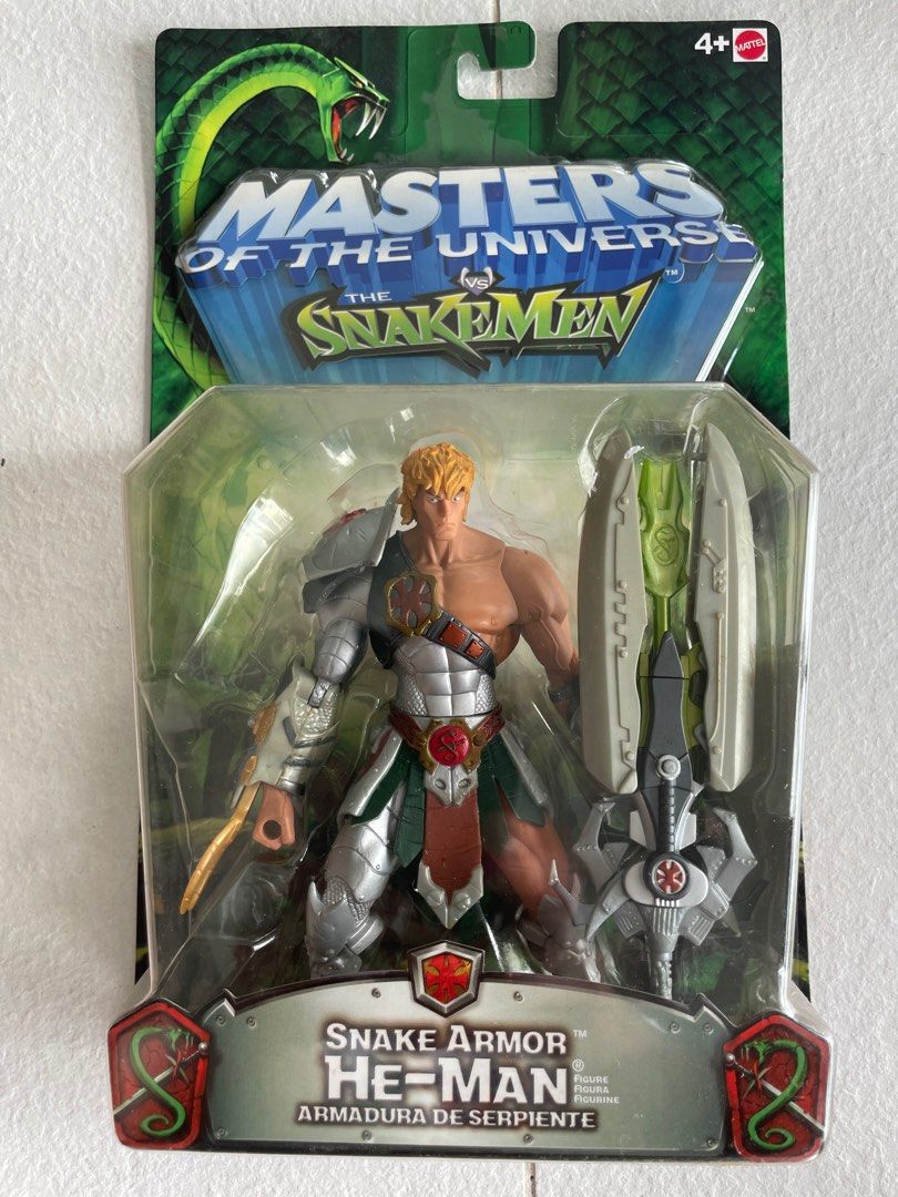 MOTU He-Man Snake Armor Snakemen MOSC, Hobbies & Toys, Toys & Games on ...
