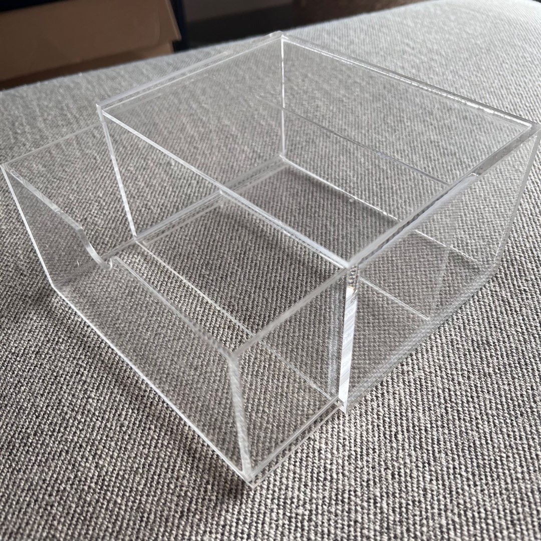 Muji Acrylic Case Drawer Stackable Storage Box, Furniture & Home Living ...