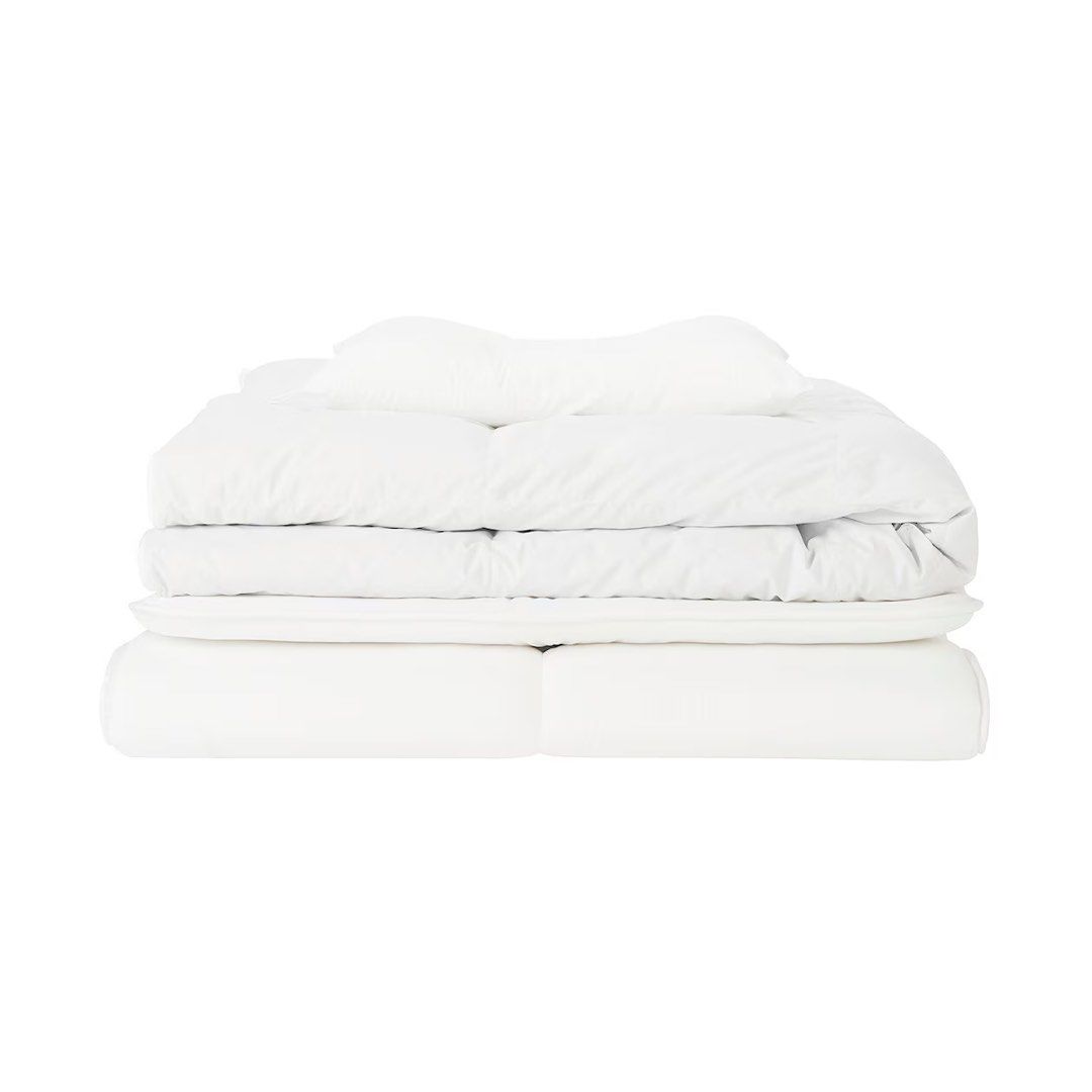 MUJI FEATHER FUTON SET (150*210cm), Furniture & Home Living, Bedding ...