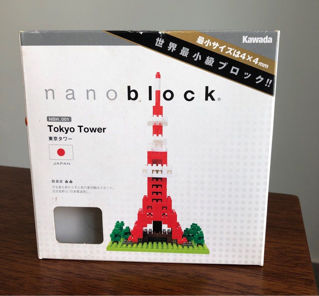 Nano Block - Tokyo Tower, Hobbies & Toys, Toys & Games on Carousell