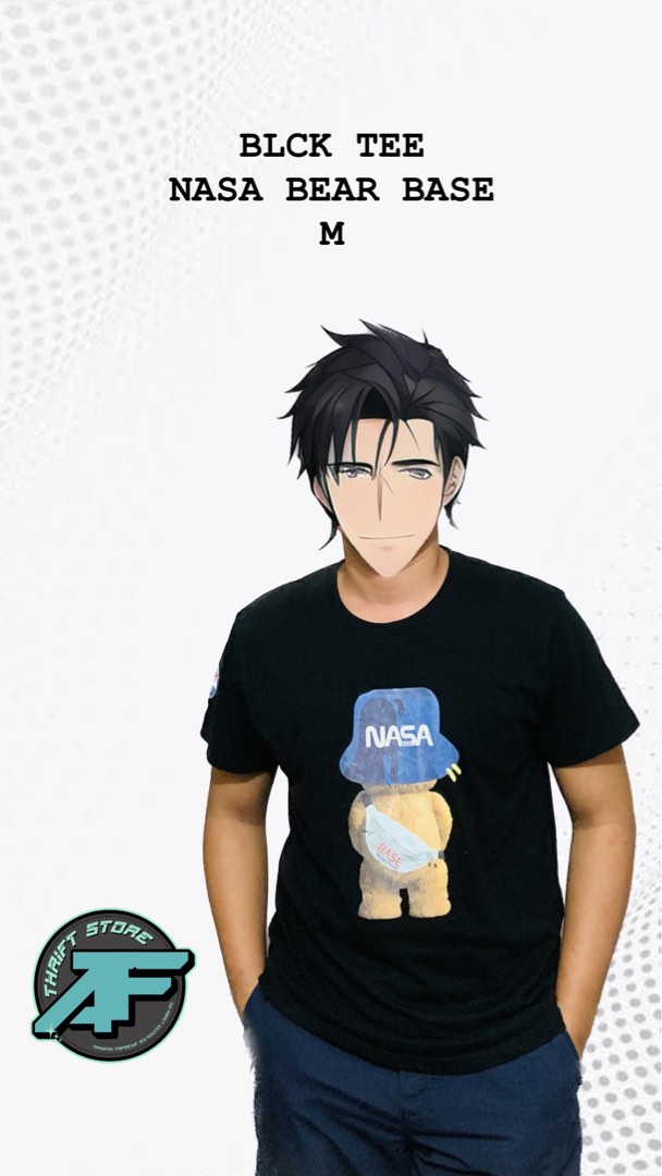 Nasa Bear Base, Women's Fashion, Tops, Shirts on Carousell