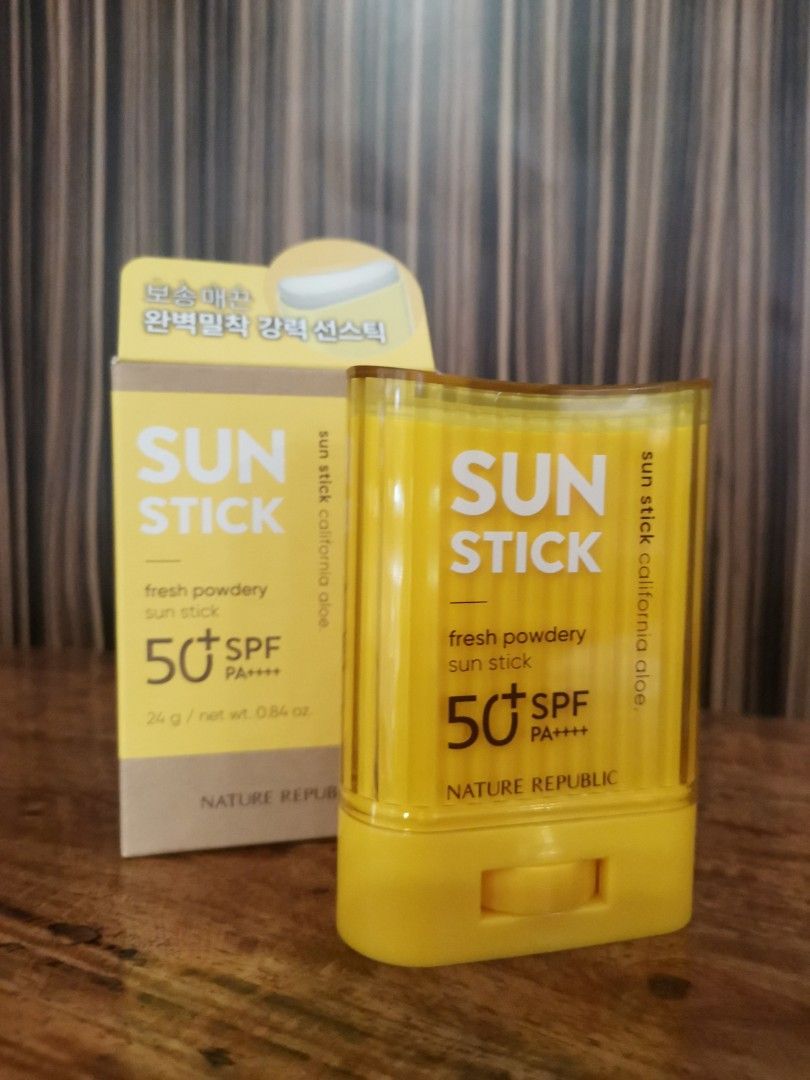 Nature Republic Sun Stick SPF50 PA++++, Beauty & Personal Care, Face ...