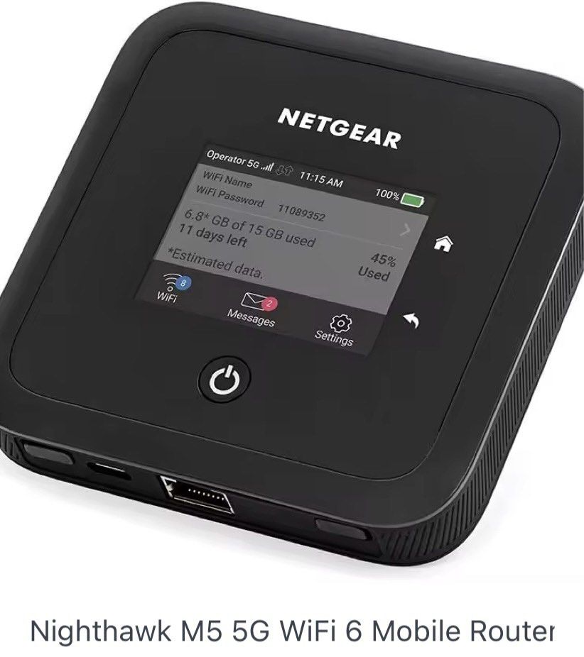 Rush Netgear Nighthawk M5 Ultrafast Portable WiFi 6 Router Openline ...