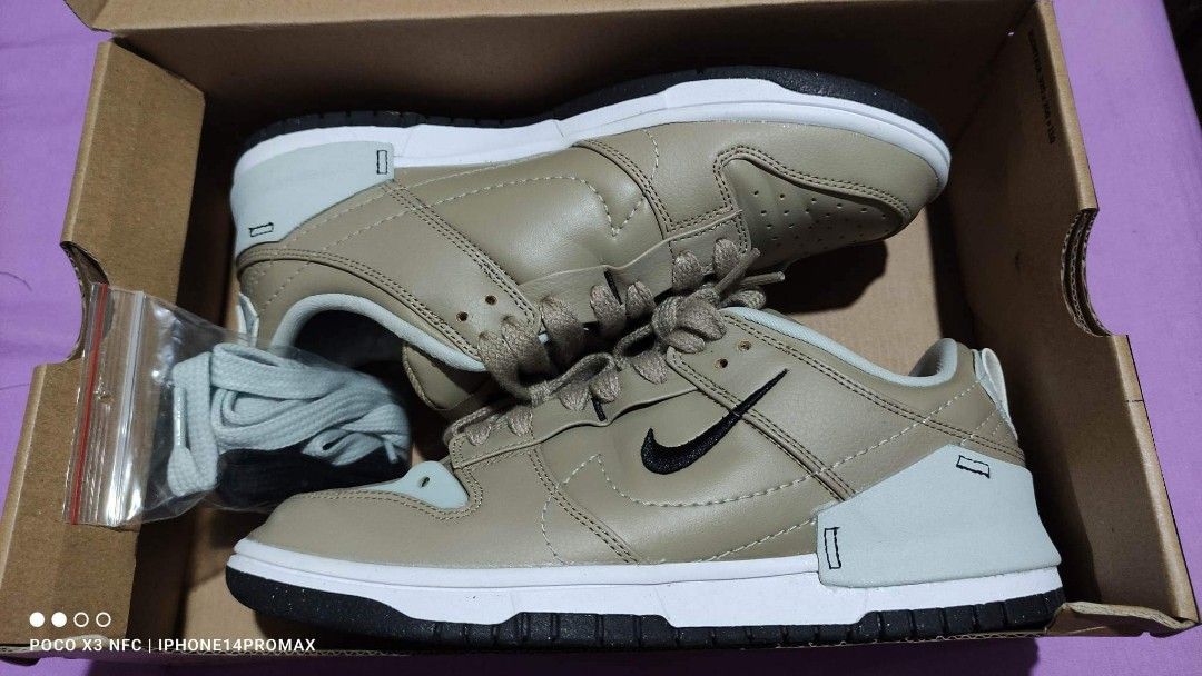 Nike Dunk Low "Distrupt 2" Tan, Women's Fashion, Footwear, Sneakers on ...