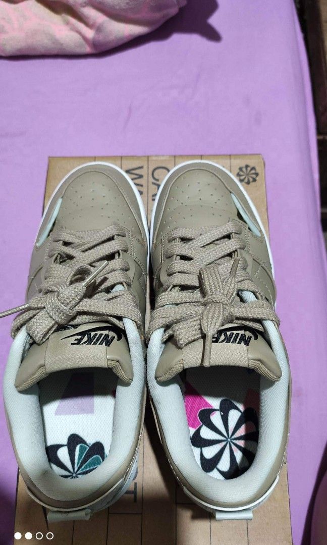 Nike Dunk Low "Distrupt 2" Tan, Women's Fashion, Footwear, Sneakers on ...