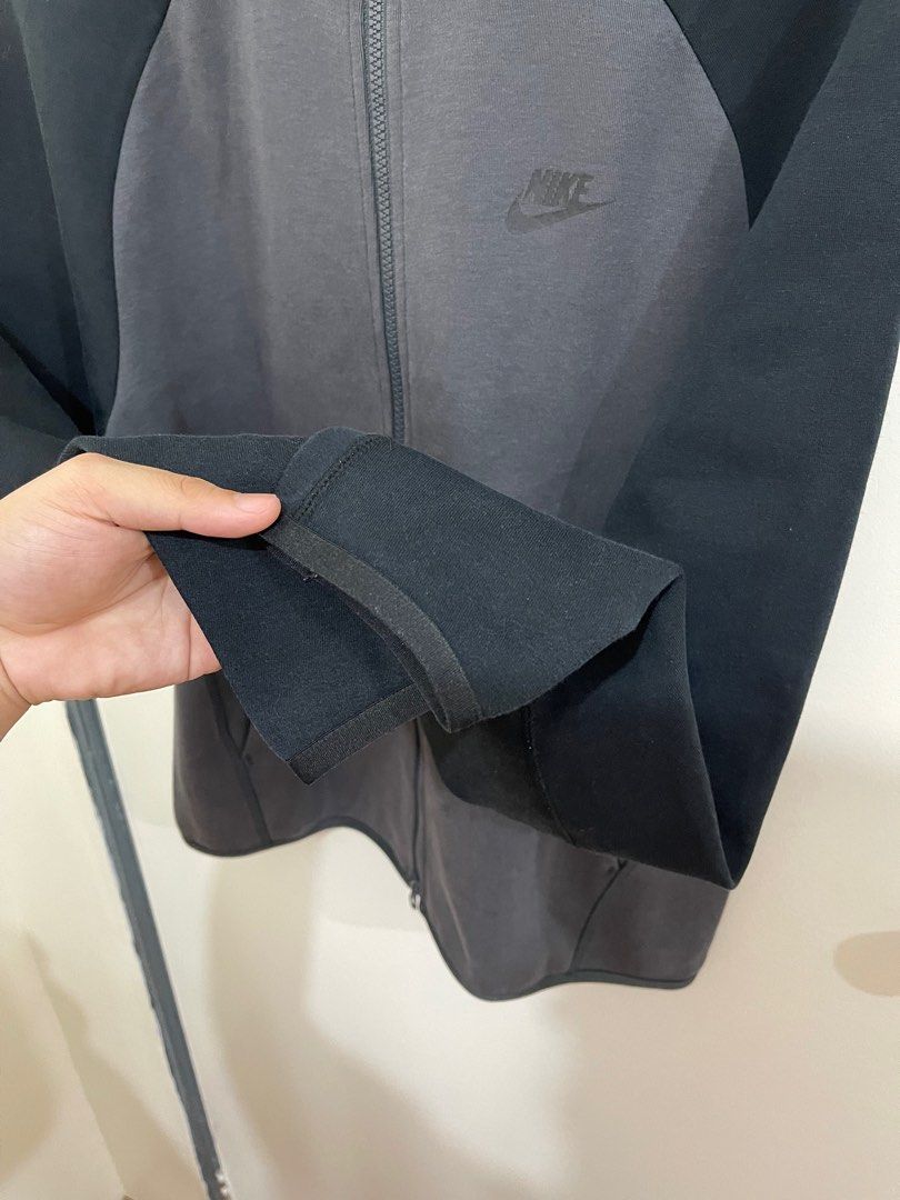 Nike TF Tech Fleece Two Tone Hoodie Jacket Large, Men's Fashion, Coats ...