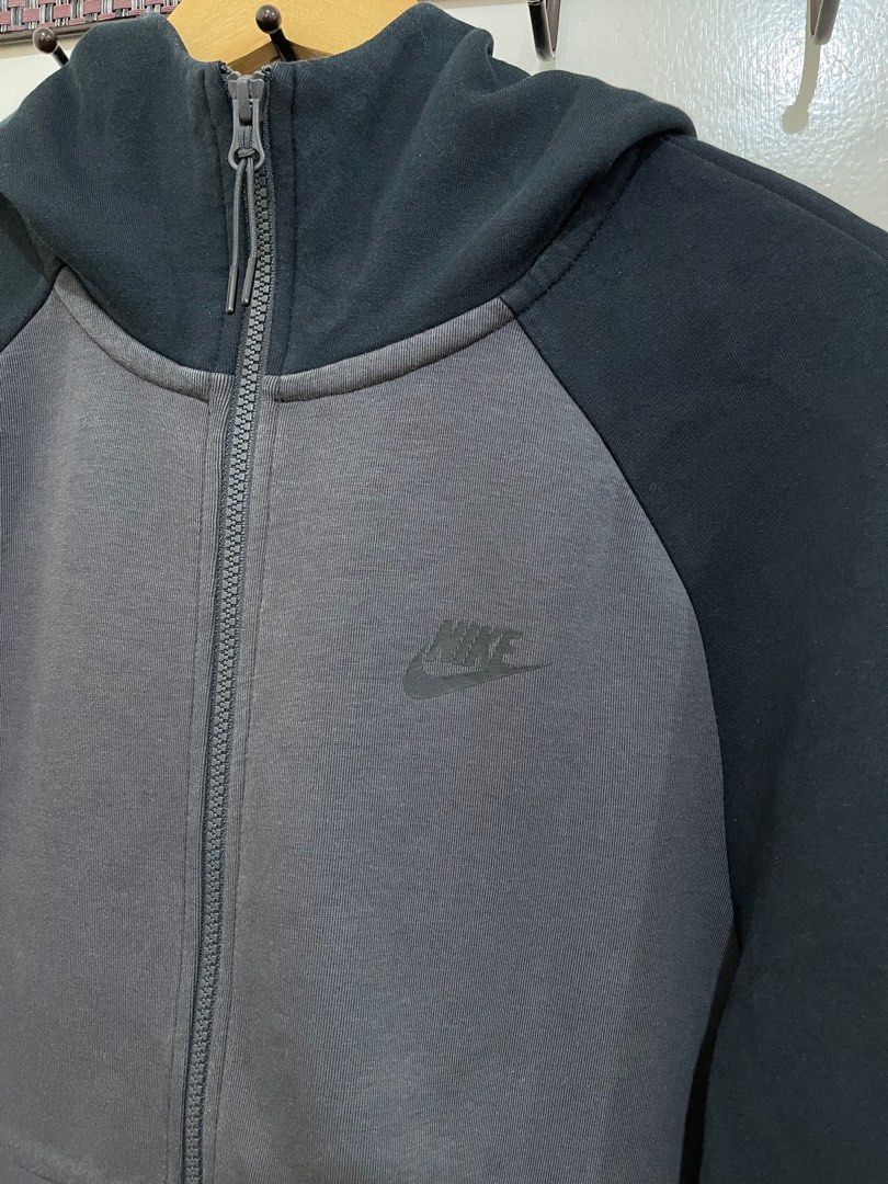 Nike TF Tech Fleece Two Tone Hoodie Jacket Large, Men's Fashion, Coats ...