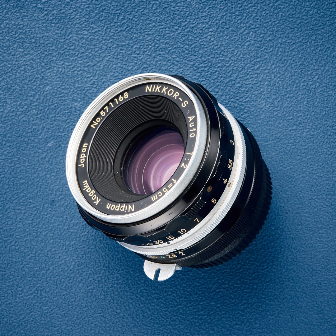 Nikon Nikkor-S 50mm F2 B096, 攝影器材, 鏡頭及裝備 - Carousell