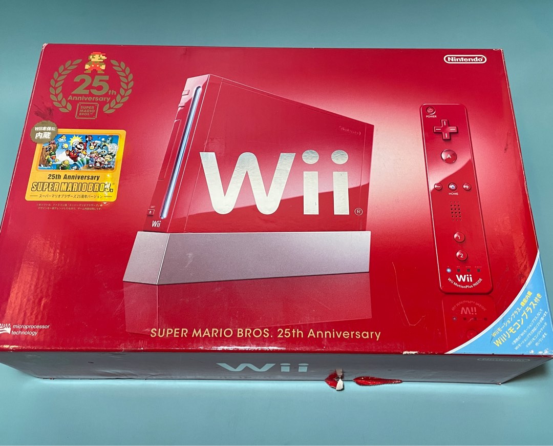 Nintendo Wii - SUPER MARIO BROS. 25th Anniversary (JAPAN), Video Gaming ...