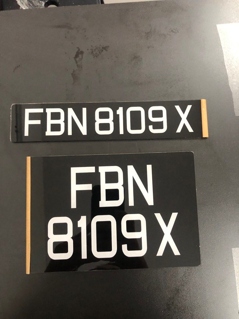 Number plate for all model of vehicles- 98293811 Hong, Motorcycles ...