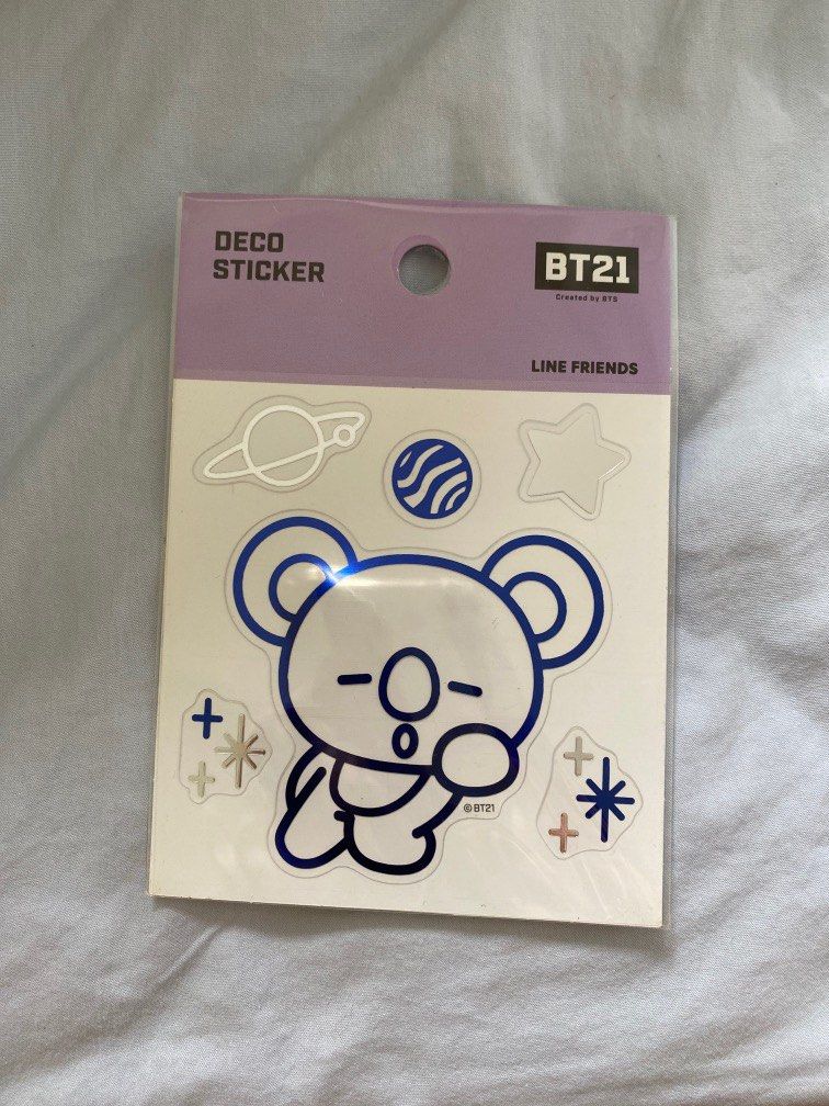 Official BT21 Koya Laptop / Wall sticker, Hobbies & Toys, Memorabilia ...