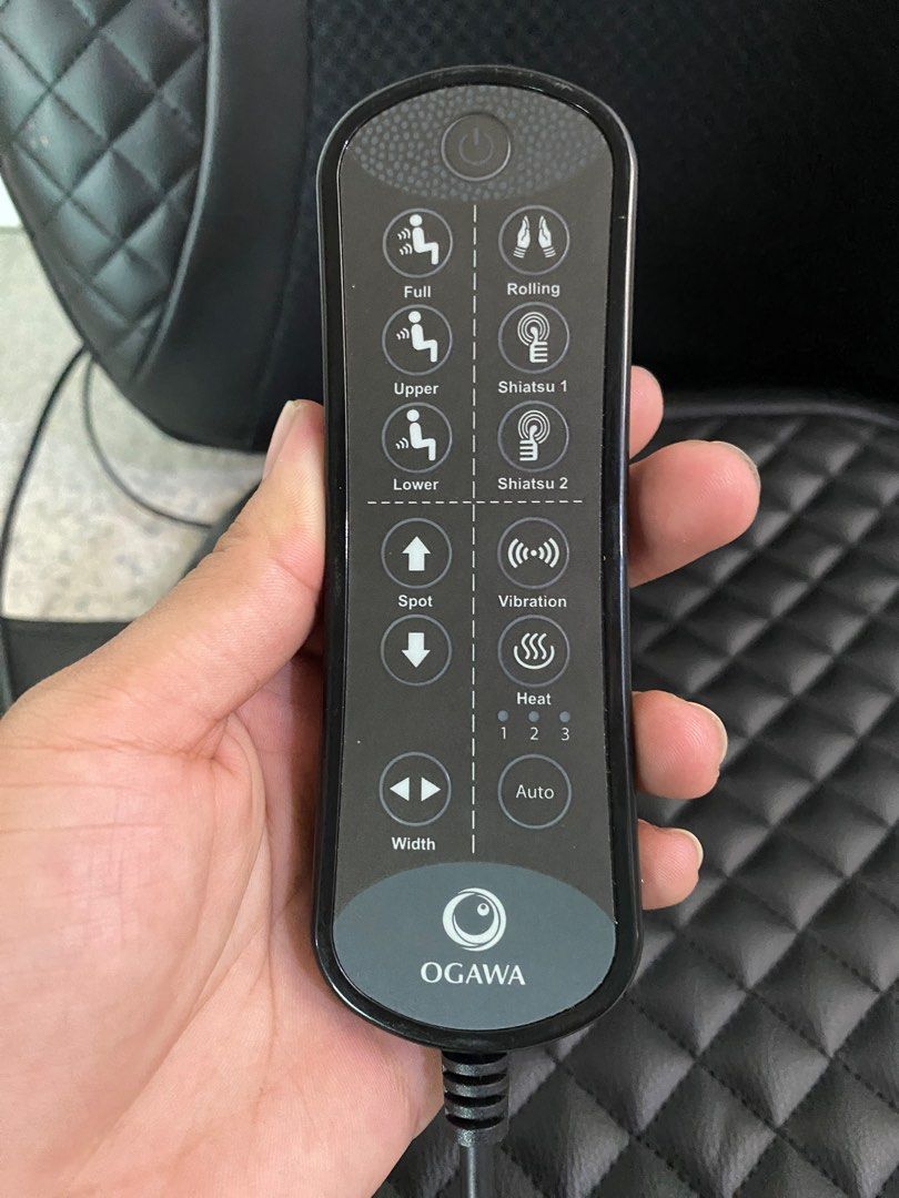 Ogawa OmKNEE Therapy Plus & Ogawa Mobile Seat XE Black Edition, Health & Nutrition, Massage ...