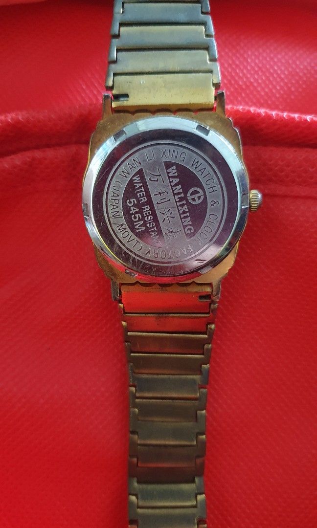Old watch(Japan Movt) WAN lI XING watch & Clock Factory on Carousell