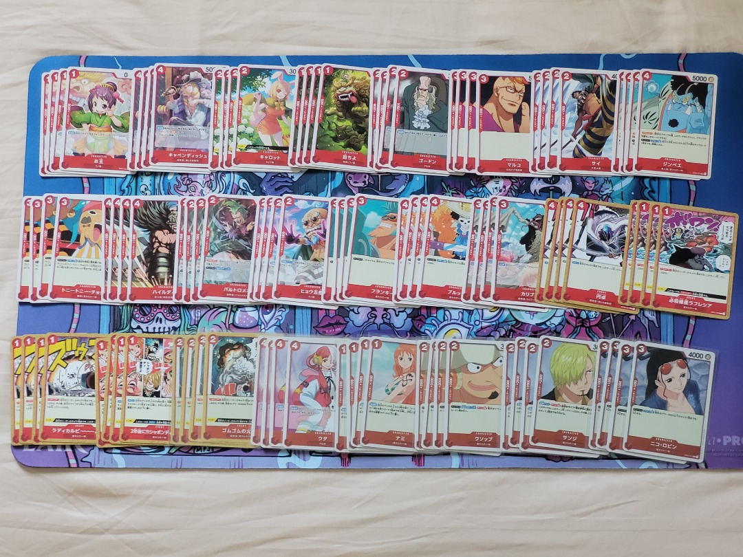 One Piece Card Game TCG OP01 CUR sets singles, Hobbies & Toys, Toys ...