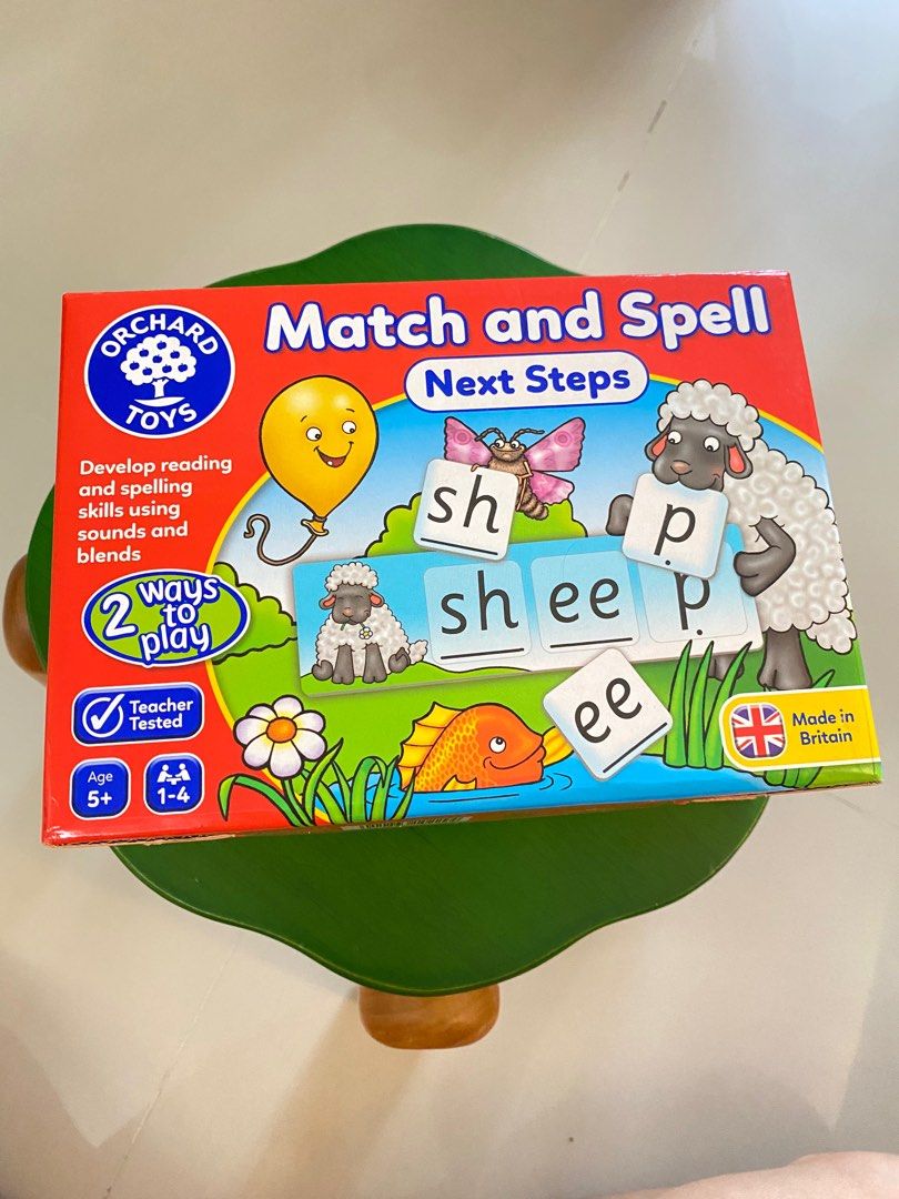 Orchard Toys - Match and Spell, Hobbies & Toys, Toys & Games on Carousell