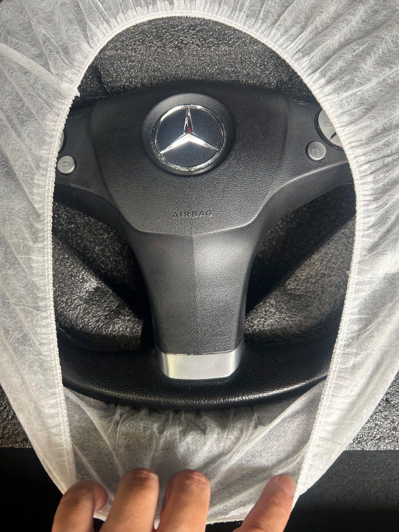 Original Mercedes flat bottom steering wheel, Car Accessories ...