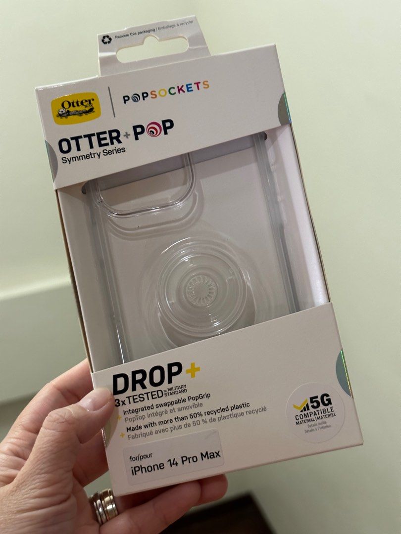 Original Otterbox Symmetry Otterpop Clear 14 Pro Max, Mobile Phones ...