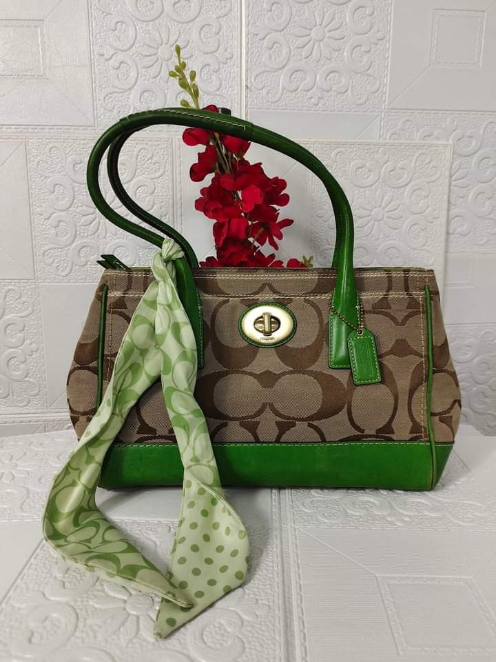 Original rare Madeline Hampton Coach bag, Luxury, Bags & Wallets on ...