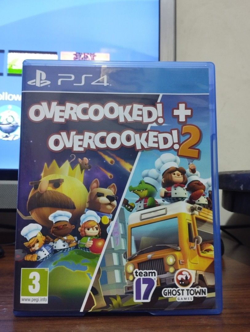 Overcooked 1 & 2, Hobbies & Toys, Music & Media, CDs & DVDs on Carousell