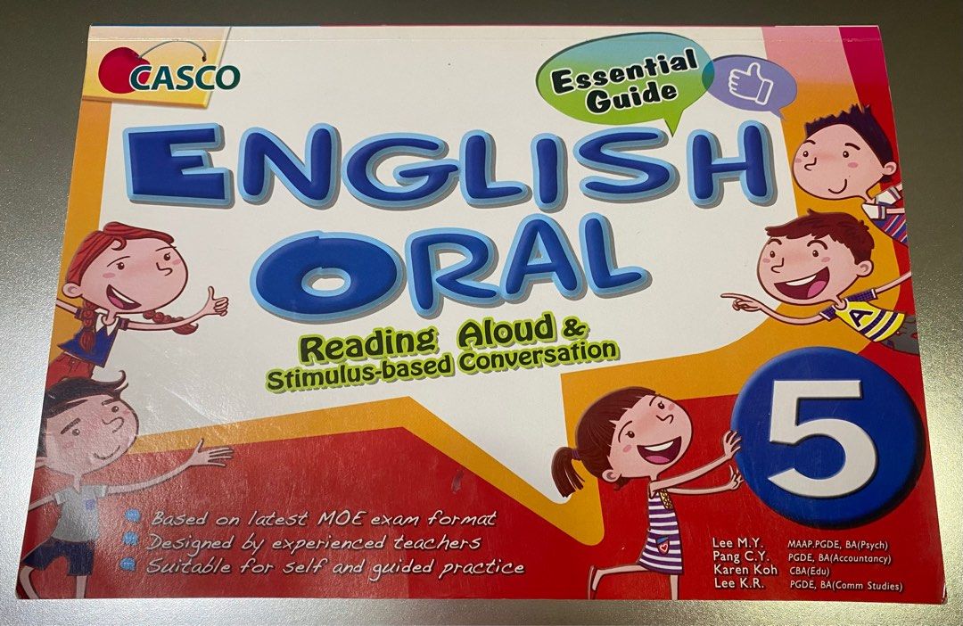 P5 English Oral Complete Practice (Reading Aloud, Stimulus based ...