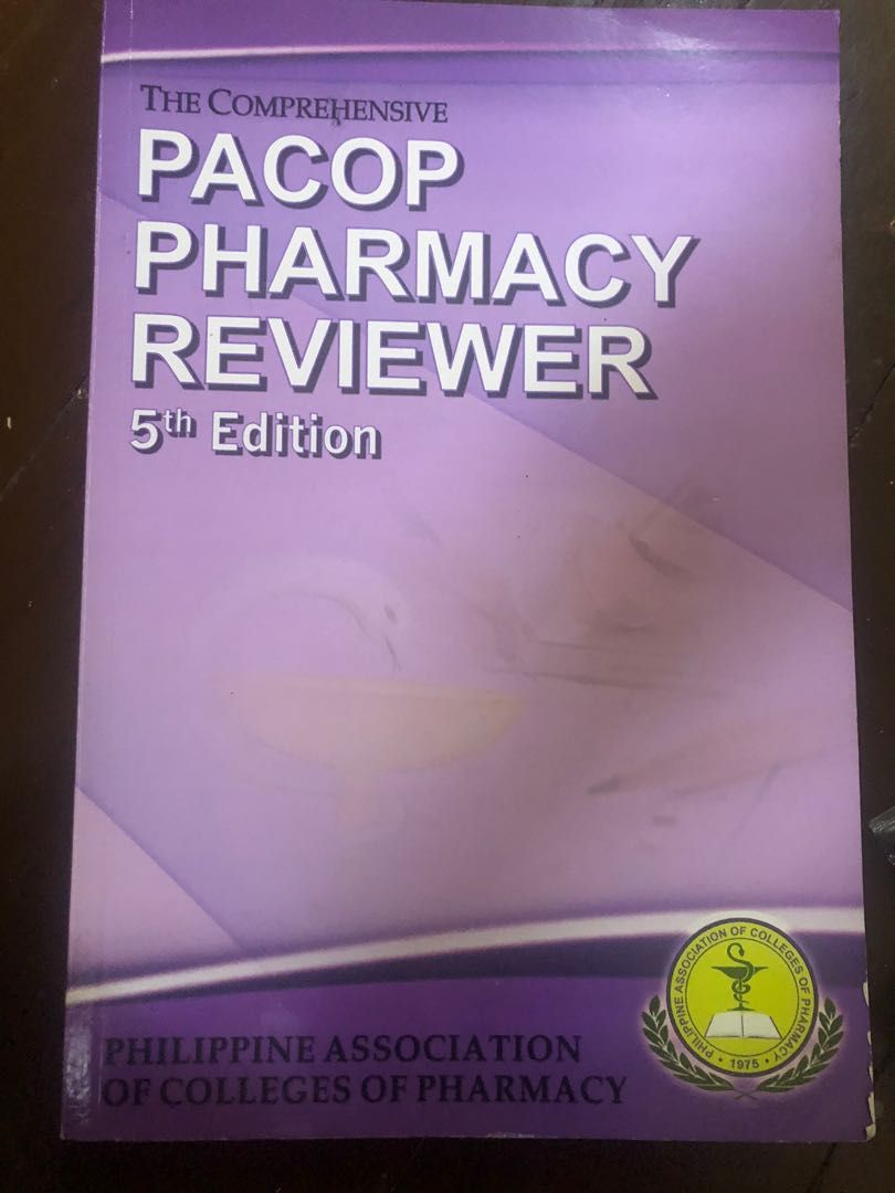 Pacop pharmacy reviewer 5th edition, Hobbies & Toys, Books & Magazines ...