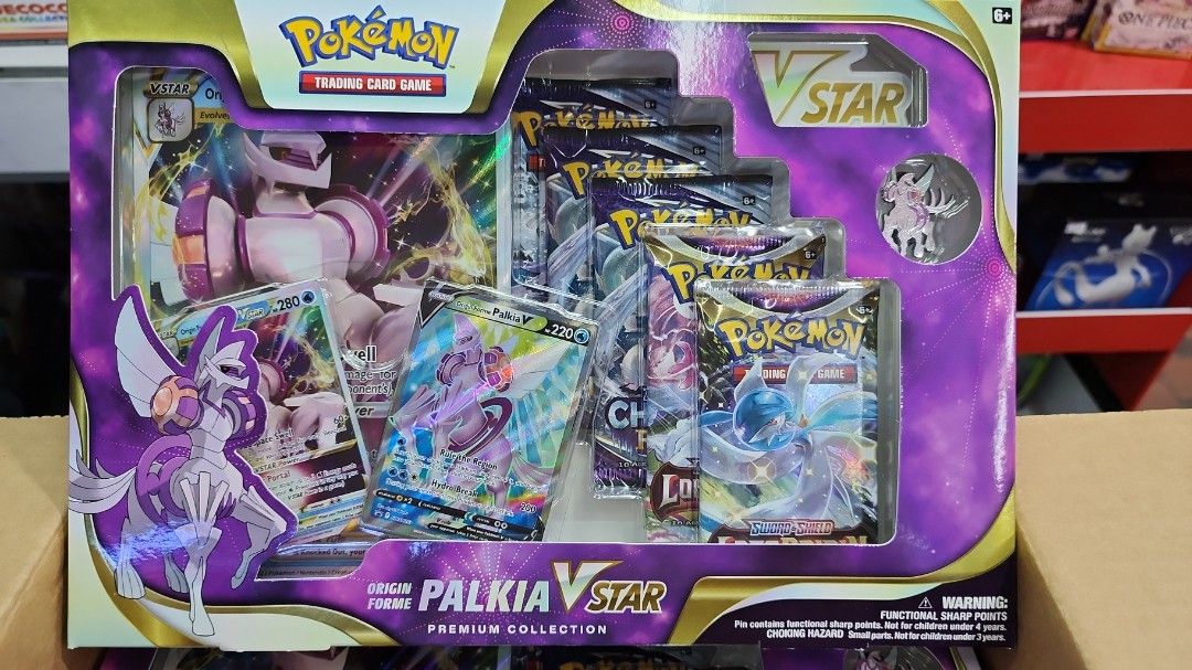 Palkia Vstar and Dialga Vster box, Hobbies & Toys, Toys & Games on ...