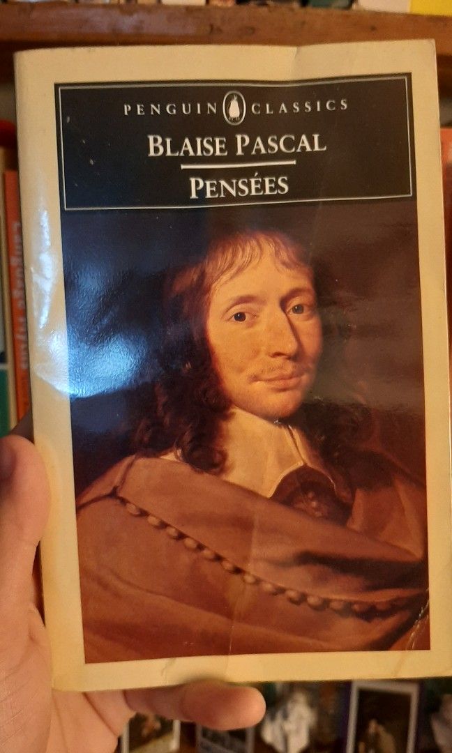 Pensees by Blaise Pascal (Penguin Classics, philosophy), Hobbies & Toys ...